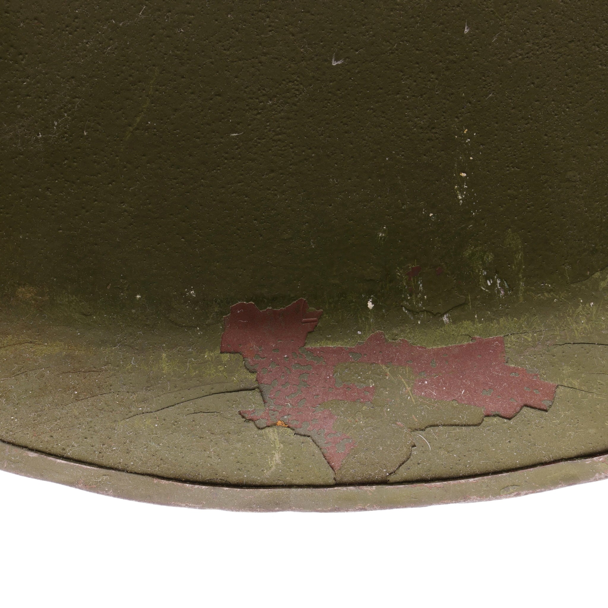 Vietnam War U.S. Swivel Loop M-1 Helmet Shell with Missing Chinstrap – Gustafson's
