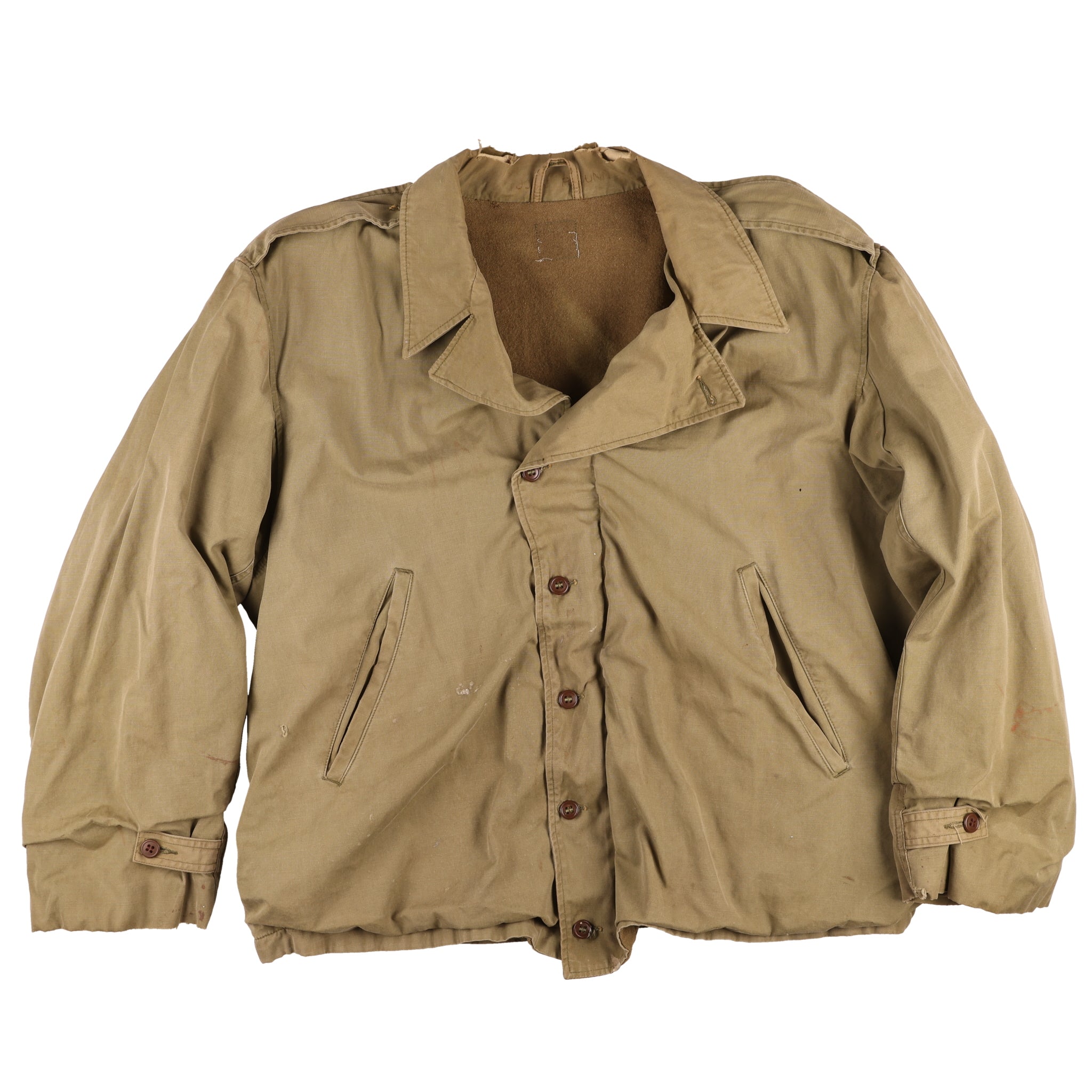 WWII U.S. M1941 Field Jacket Named to "John P. Dunn" – Gustafson's