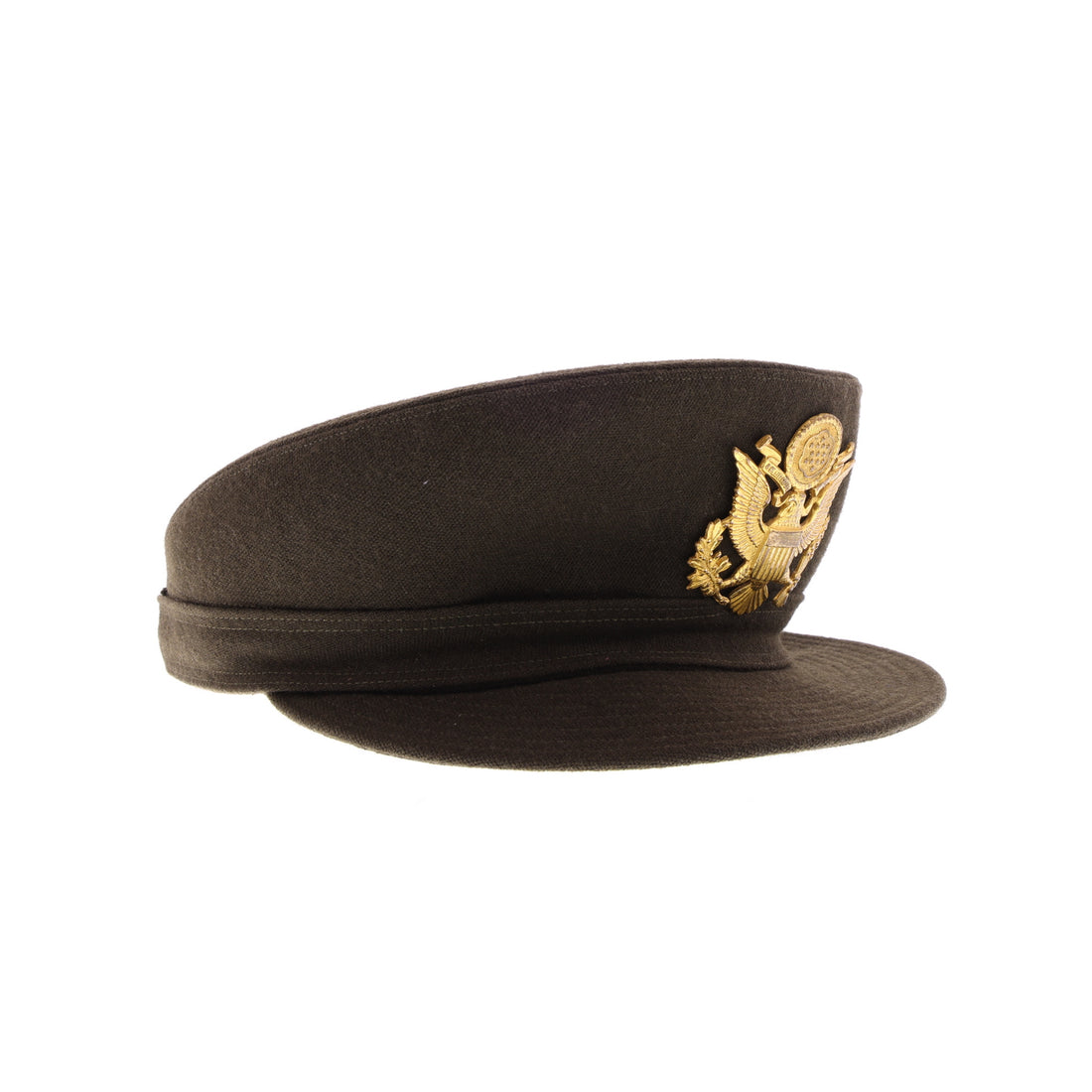 WWII U.S. Army Nurse Corps (ANC) Officer's Wool Service Cap (Size 22 ...