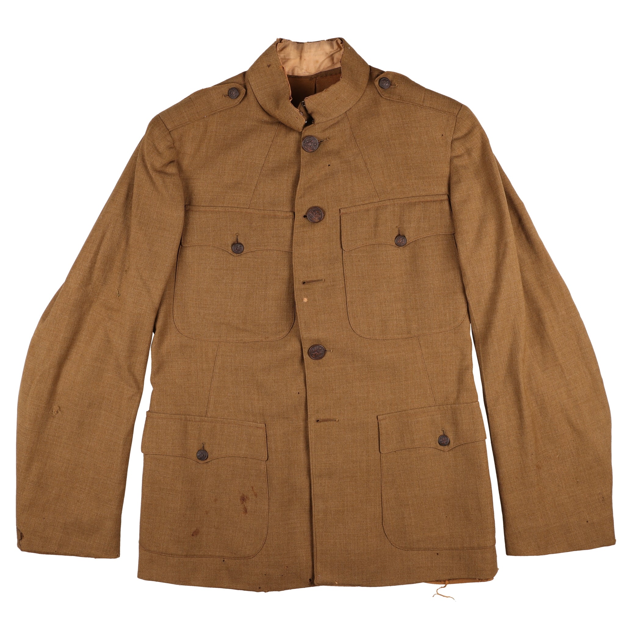 WWI U.S. Army Enlisted Man's Private Purchase Wool M1917 Service Tunic ...